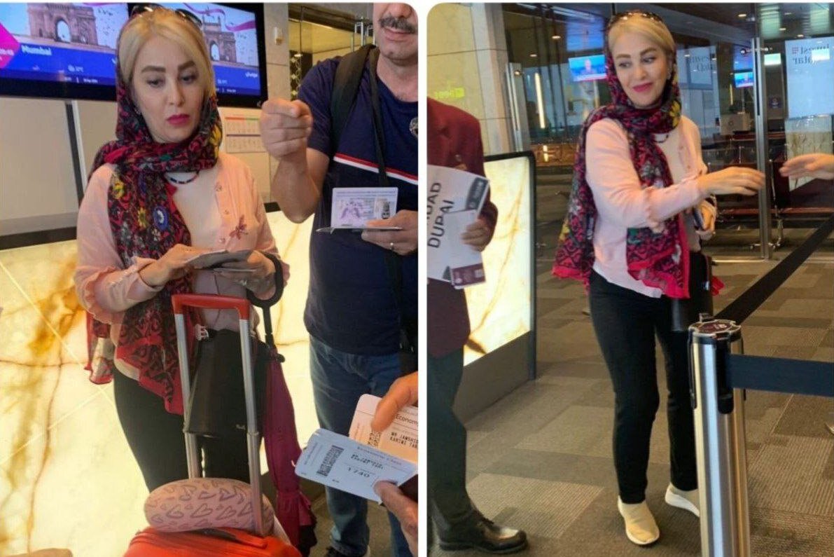 عکس حجـاب و پوشش بسیار متفاون مجری زن جنجالی تلویزیـون